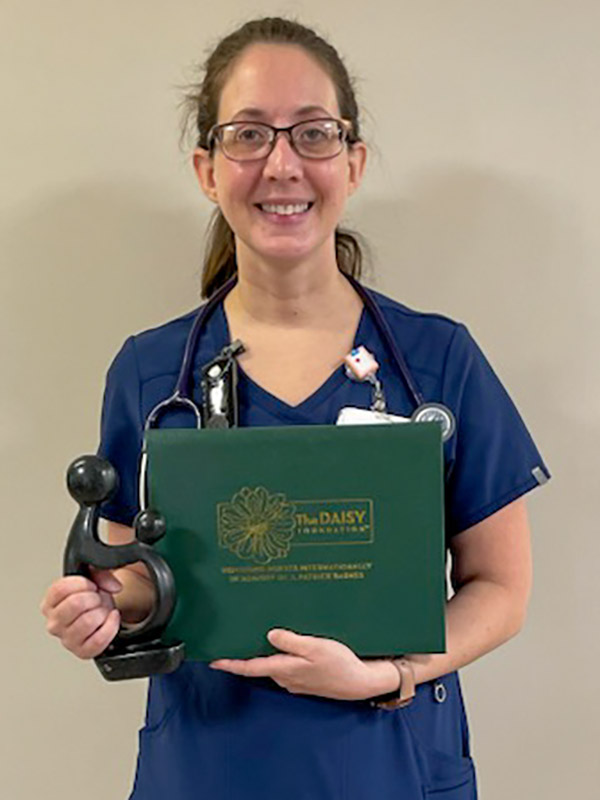 Walstrom receives DAISY Award | News, Sports, Jobs - Messenger News